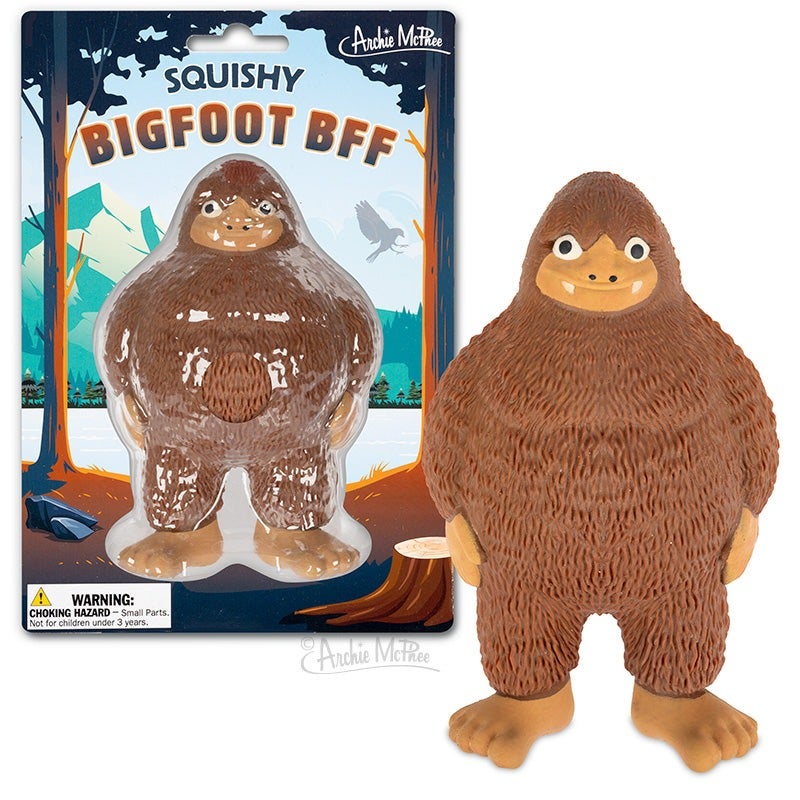 Squishy Bigfoot Bff - Archie McPhee | Bear and Bird Boutique + Gallery