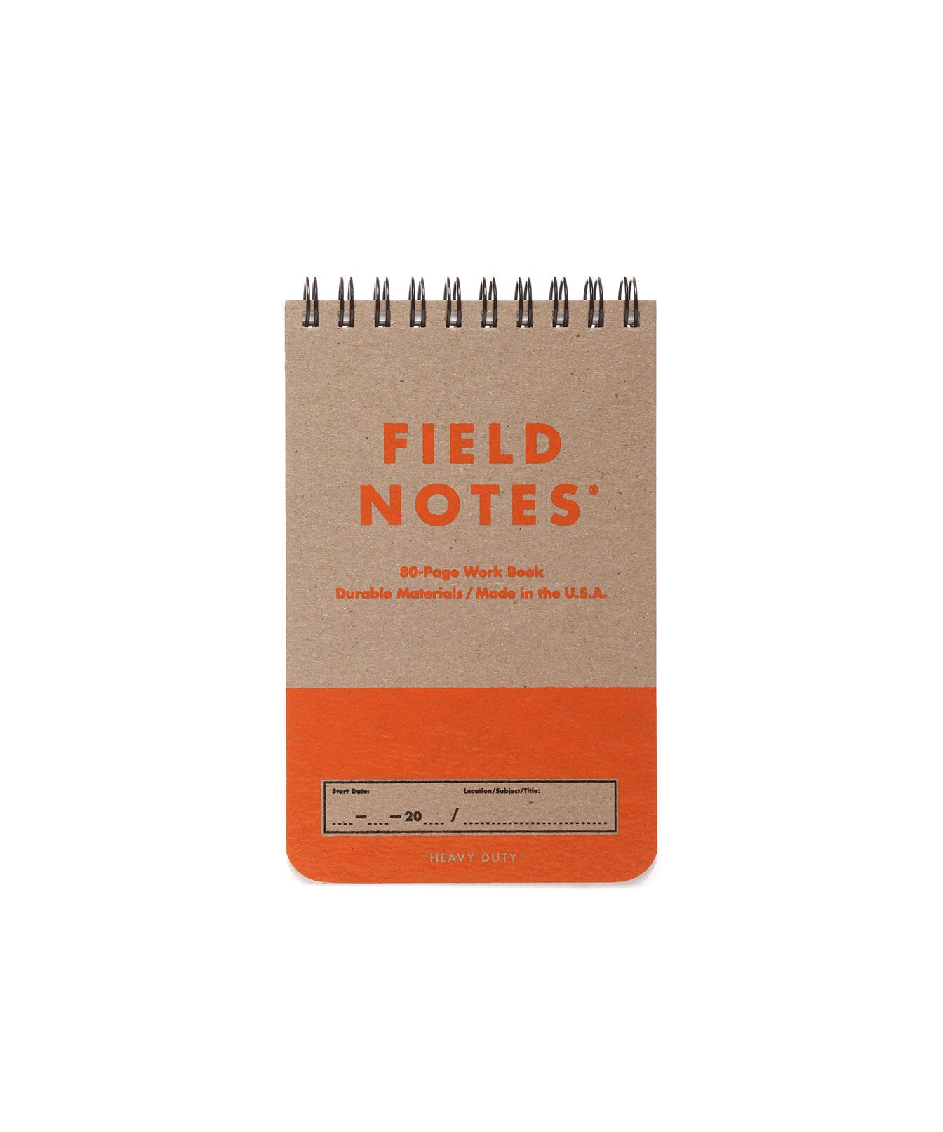 Heavy Duty Spiral Memo Ruled+Graph 2 Pack 3.5x5.5” - Field Notes | Bear ...