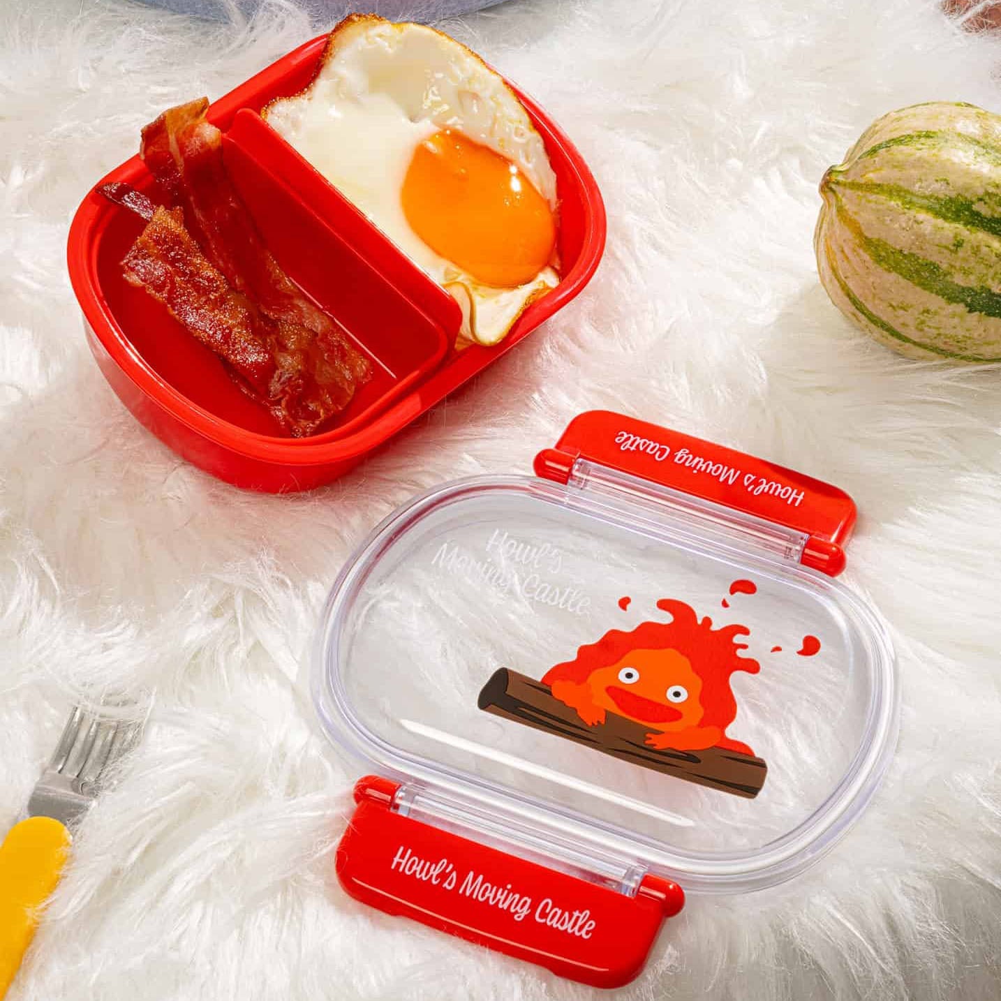 Howl's Moving Castle: Bento Lunch Box (15.22oz) - Calcifer | Bear and ...