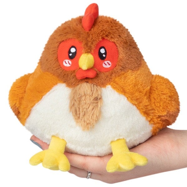 Hen Chicken Snugglemi Snackers 6” Squishable Plush | Bear and Bird Boutique + Gallery