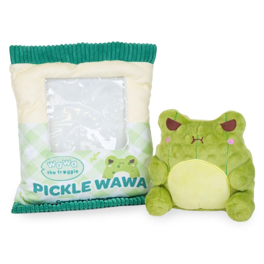 Pickle Wawa Frog Plush - Cuddle Barn | Bear and Bird Boutique + Gallery
