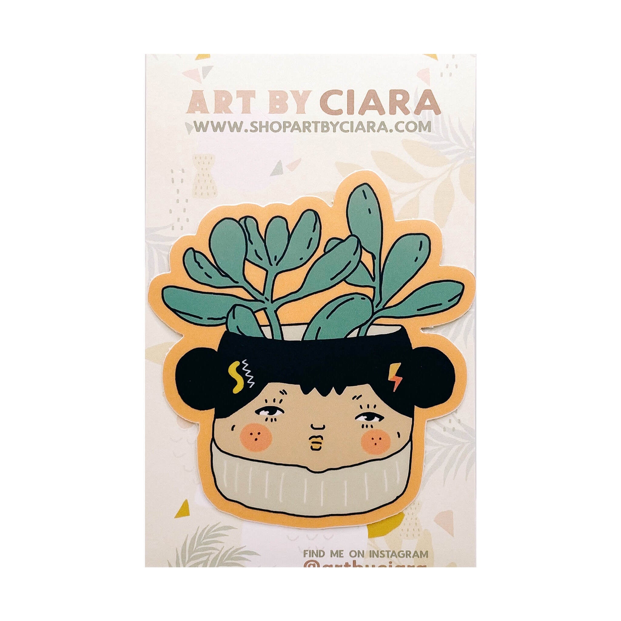Jade Sticker - Art by Ciara | Bear and Bird Boutique + Gallery