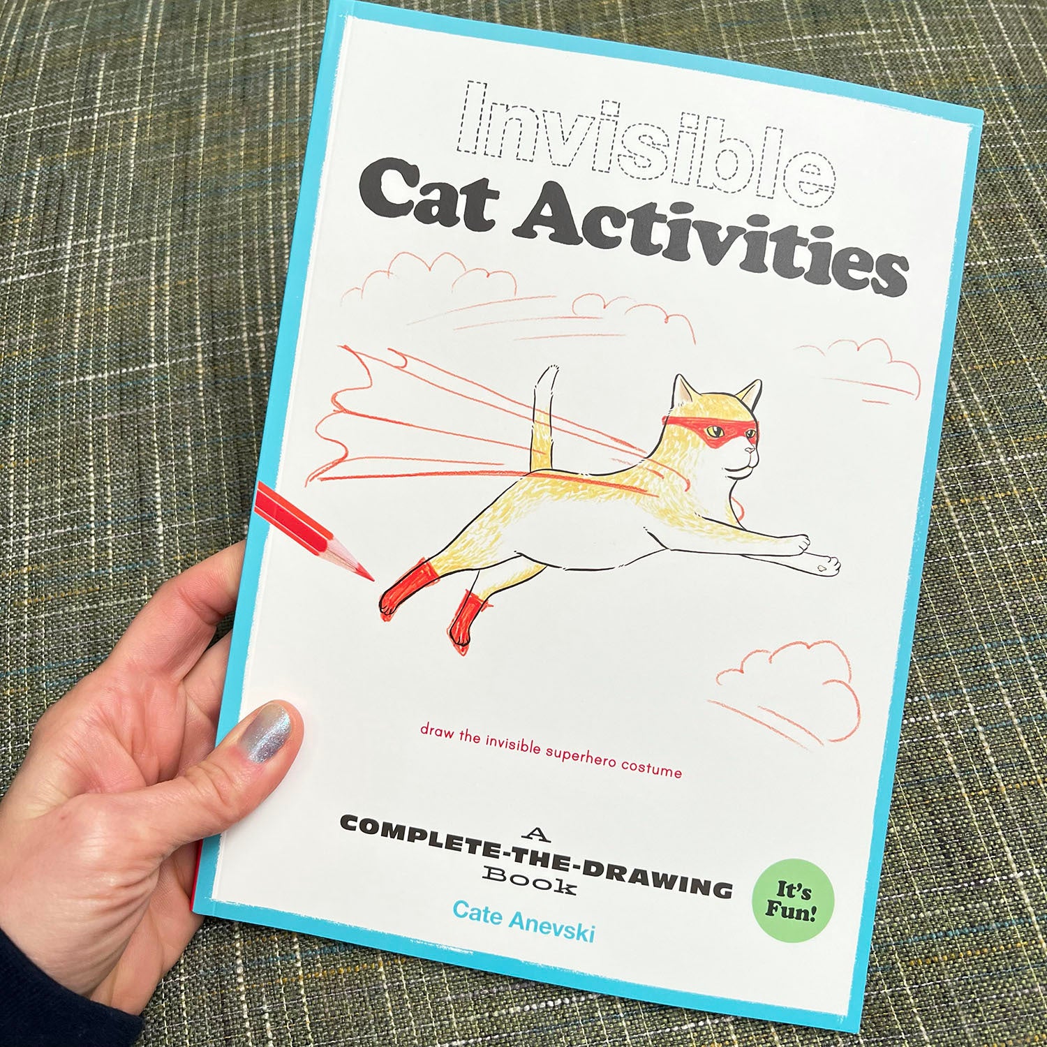 Invisible Cat Activities Sketchbook | Bear and Bird Boutique + Gallery