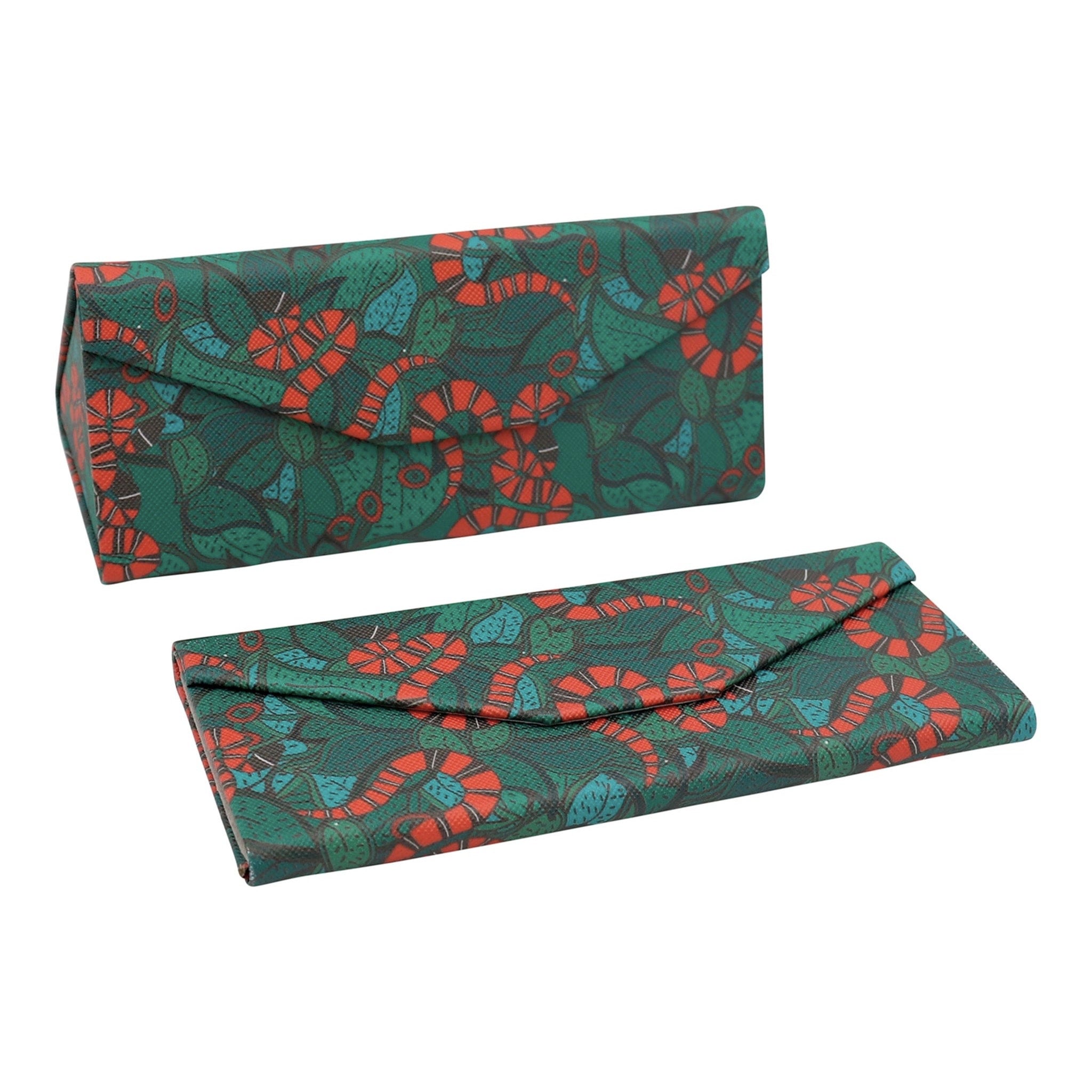 Snake Foldup Triangle Glasses Case - Real Sic | Bear and Bird Boutique ...