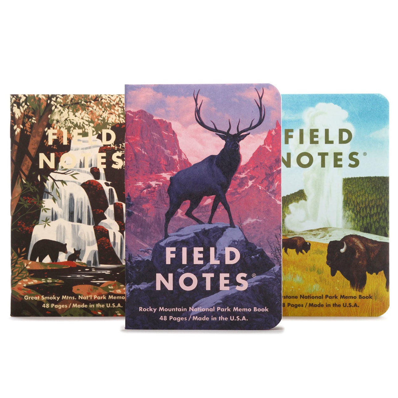 National Parks Graph Paper Notebooks, Series C - Field Notes | Bear and ...